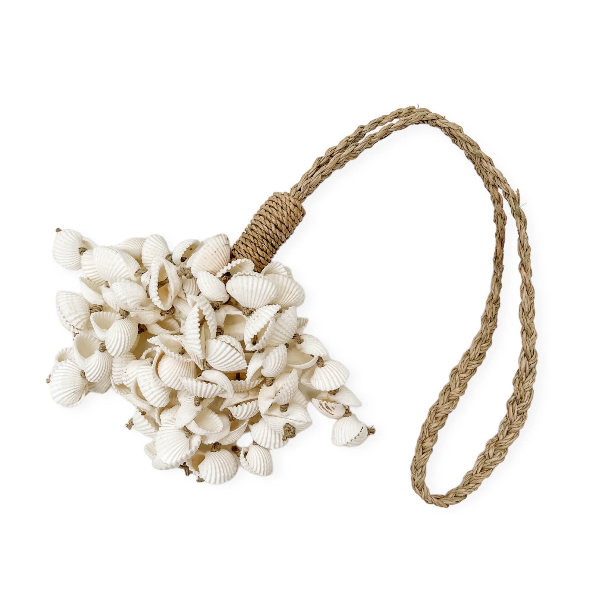 Oceana Scallop Shell Tassel – Handcrafted Coastal Accent